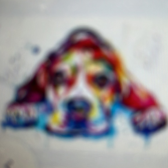 Dastash | Tops | Colorful English Bulldog Splatter Tshirt Dog Dogs ...